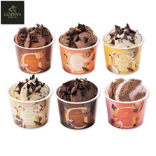 ゴディバがお届けするチョコレートを楽しむアイスをバラエティ豊かに詰合せました。●商品内容カップアイス９０ｍｌ（ミルクチョコレート×１、チョコレートチップ バニラ×１、ダークチョコレート×１、ストロベリーチョコレート×１、ミルクチョコレート ...