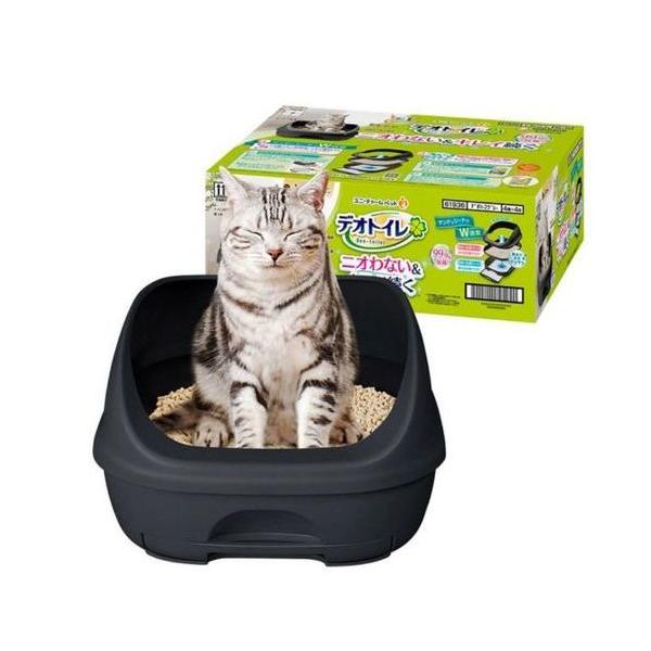 ユニ・チャーム株式会社　ニオわない＆キレイ続く、猫用システムトイレです。猫用品（トイレタリー・手入・衛生・生活用品など）