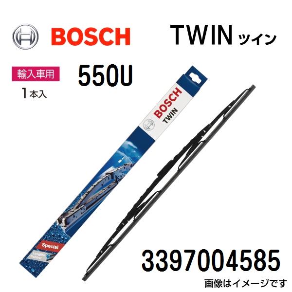 アウディ A6(C5) (A6(4B2,C5) 2.7 バイターボ クワトロ) 年式(00.09-01.05)TWIN ツイン 輸入車用ワイパーブレード (BOSCH品番:3397004585)呼番(ケース品番)：550U550mm 1本入り
