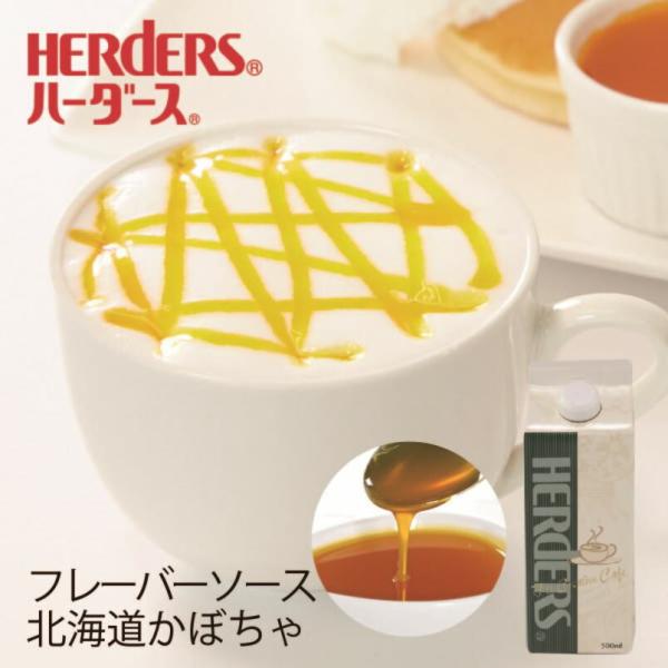 北海道産のかぼちゃのペーストを使用。かぼちゃの風味と甘さが特長のフレーバーソースです。使うだけで簡単に和デザートになる、カフェ用フレーバーソース和シリーズ。ドリンクや、デザートメニューに「混ぜる」「かける」「飾る」など、アイディア次第で様々...