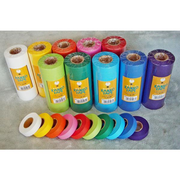 ■メーカー：ゴークラ■商品サイズ：巾18mm×31ｍ■入数：１0巻■色数：全10色在庫状況により同色が20巻以上の際は取寄せになりお時間を頂戴する場合があります。その際はご注文承諾メールにて連絡いたします。