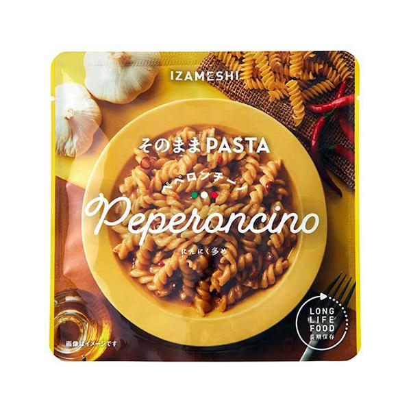 パスタとソースが合わさっており、そのままお召し上がりいただける長期保存食です。ソースにこだわった本格的な一品です。にんにくと唐辛子の辛みが効いた、食欲をそそるペペロンチーノ。ガツンとにんにくが効いたピリッと辛い大人な味に仕上げました。たっぷ...