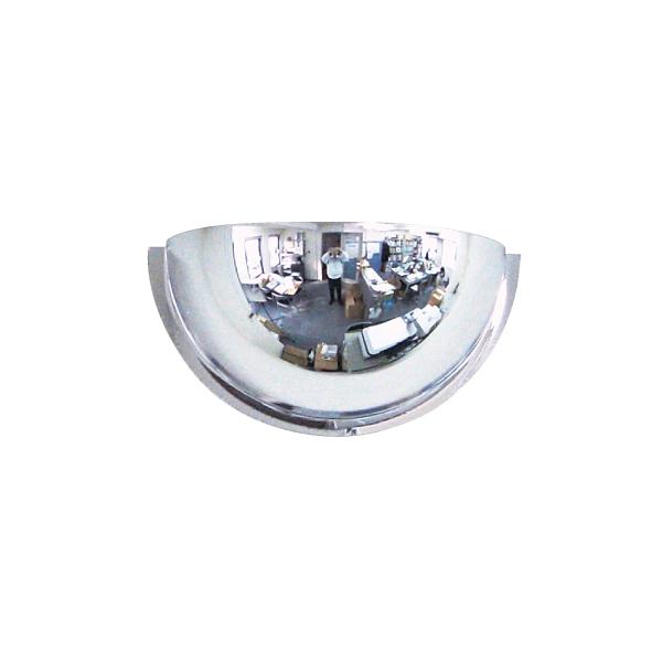 左右両方向の確認がスムーズに。T字路などでの衝突防止に。ワンタッチで取付へOK。取付け工事がいらない手軽なミラーです。▼サイズ／約　l 530×h 265×a 172mm▼重量／0.9kg▼曲面Ｒ／300mm▼マグネットサイズ／56φ×12...