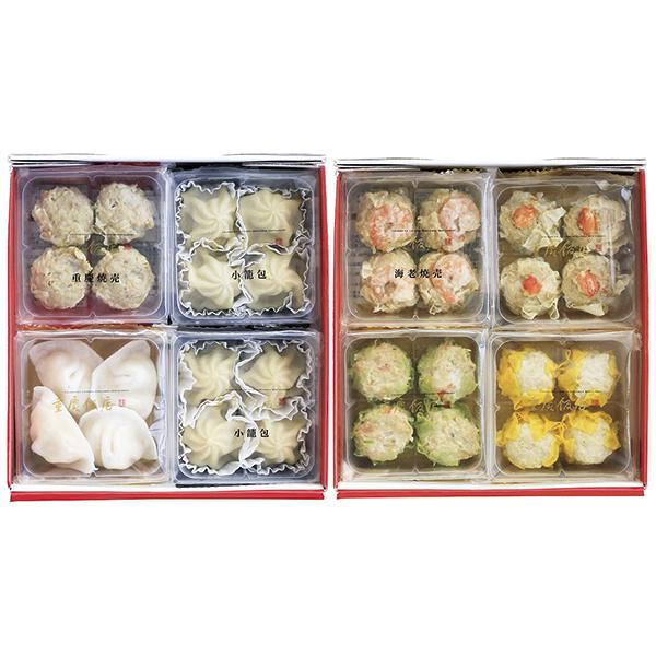 ■説明1959年創業、横浜中華街の四川料理専門店。こだわりの味を個包装でお届けします。大粒の重慶焼売など、彩り豊かな7種の点心詰合せです。袋のまま電子レンジ調理できるので、手軽にお楽しみいただけます。■商品詳細内容量：重慶焼売・海老焼売・蟹...