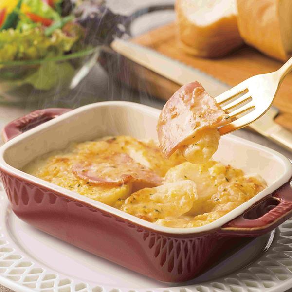 ■説明5種のチーズが濃厚なベシャメルとホクホクポテトを包む贅沢グラタン。■商品詳細内容量：200ｇ×7個賞味期限：出荷日より冷凍で60日以上。温度帯：冷凍便特定原材料：卵・乳・小麦保存方法:冷凍■お届け時期についてお届け時期：12月23日（...