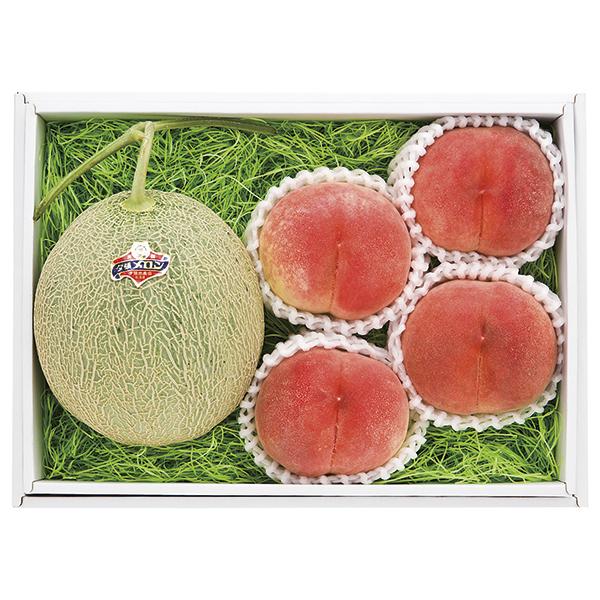 ■商品詳細内容量：夕張メロン約1.3kg、大玉桃×4個温度帯：冷蔵便でお届けいたします。商品記号:136‐YM‐MO■お届け時期についてお届け時期：7月上旬より順次発送備考：カタログ掲載P48 ※商品の性質上、沖縄・離島は除かせていただきま...