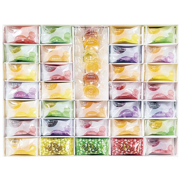 ■説明素敵なティータイムに〈彩果の宝石〉で彩りを。■商品詳細内容量：フルーツゼリー28種77個、花ゼリー6種6個、紅茶ゼリー3種9個 計92個温度帯：常温便でお届けいたします。商品重量:1.8kg■お届け時期についてお届け時期：10月24日...