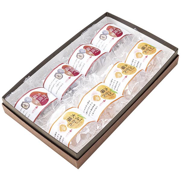 ■商品詳細内容量：まるごとみかん大福・まるごと渋皮栗大福 各4個賞味期限：冷凍で30日温度帯：冷凍便でお届けいたします。商品記号:234‐md‐sd‐a4■お届け時期についてお届け時期：11月15日より順次発送備考：カタログ掲載P28■発送...