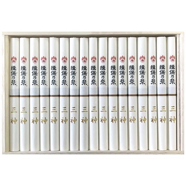■説明厳寒期のみに作られる揖保乃糸の最上級品。上質の原料小麦粉を使用し、通常の揖保乃糸よりさらに細く、厳寒期に僅か数名の職人の手により作られる三神。1年間寝かせて熟成させた「ひね」は、さらにコシが強く喉ごしも良くなり、一段とおいしい手延本来...