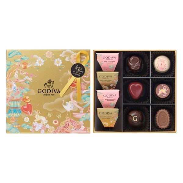 ■説明夢のように広がるローズガーデンをイメージした、ゴディバのホワイトデー限定「チョコレートローズ コレクション」。  甘酸っぱいローズヒップガナッシュをほろ苦いダークチョコレートで包んだローズ形のチョコレートと酸味のあるラズベリーガナッシ...