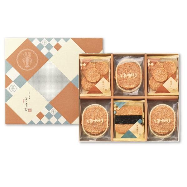 ■説明坂角総本舖を代表するゆかりと、受け継がれた味きそう、本格えびせんべい詰合せ。■商品詳細内 容 量：ゆかり×12枚、姫ゆかり×6袋、海老焼きのり×4枚賞味期限：製造日より60日間特定原材料：えび、小麦、乳、大豆温 度 帯：常温商品記号：...