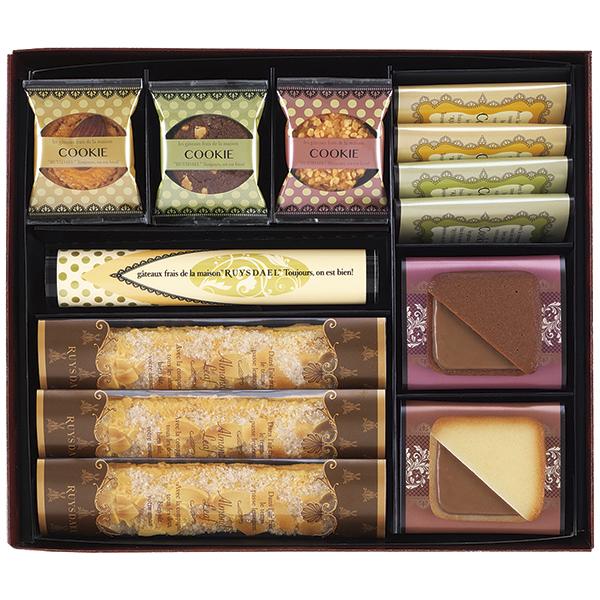 ■説明ロイスダールの代表作である「アマンドリーフ」と個性あふれるクッキーの詰合せ「ロンジェ」を一緒に楽しめるセットです。大切な方へのギフトとしてもおすすめです。■商品詳細内容量：アマンドリーフ×5、クッキー×23(8種)賞味期限：製造から9...