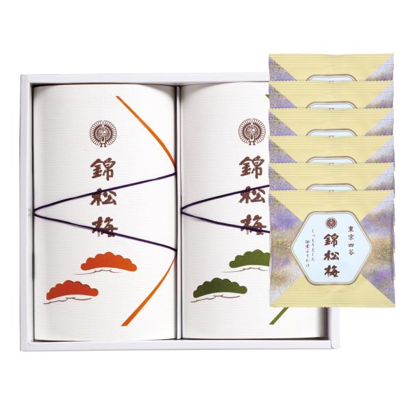 ■説明錦松梅はかつおぶし、白胡麻、きくらげ、松の実、椎茸など山海の素材が独自の風味を作りあげる佃煮ふりかけです。<br>あたたかいご飯はもちろん、冷奴や麺類に和えても美味しく召しあがれます。■商品詳細内容量：佃煮ふりかけ（20g...