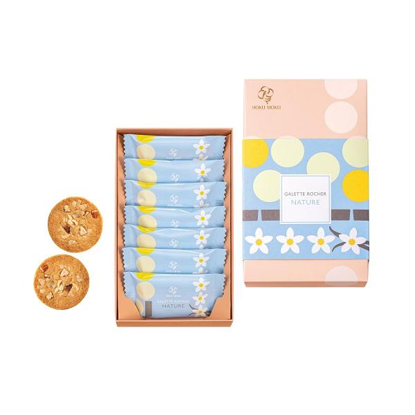 ■説明ごろごろ食感のナッツが香ばしいガレット。■商品詳細内容量：ガレット ロシェ ナチュール×7枚賞味期限：製造より90日温度帯：常温便でお届けいたします。特定原材料：卵・小麦・乳箱サイズ（約）:131×220×48mm商品重量:275ｇ商...