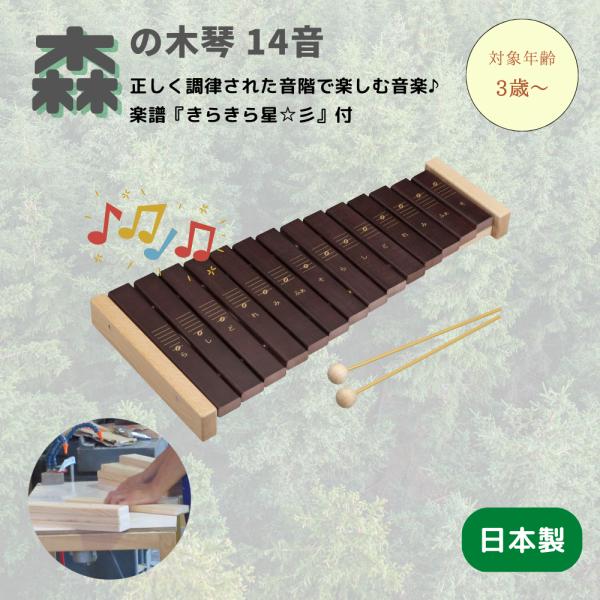 良質の天然木、ブナ材に食品衛生法に基づいた着色料で仕上げた知育楽器の木琴です。日本の工房で一つ一つ丁寧に製作されたシロホンは、音階が正しく調律された優しい音色を響かせます。豊かな情緒と創造力を育む天然木のおもちゃをお薦めします。誕生日やお節...