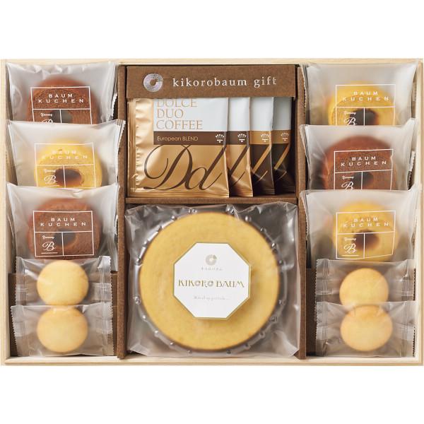 ●北海道生乳100％の生クリームを使用したバウムクーヘンと、バウムクーヘンに合わせてブレンドされたコーヒーの相性はバツグンです。●優雅なティータイムを演出するギフトセットです。●化粧箱＝41.5×30×6.1cm●重量＝1.5kg●バウムク...