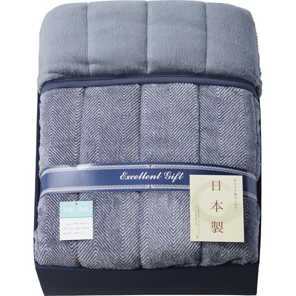 ●抗菌防臭加工を施した寝具で嫌なにおいブロック。●毎日使う寝具は清潔に保ちたいもの。●汚れや汗などの細菌の増殖を抗菌効果により抑制して嫌なにおいを抑えてくれる機能性寝具です。●現品約140×190cm●化粧箱：38×52×12cm●重量：2...