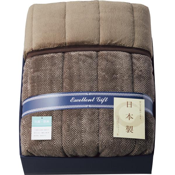 ●抗菌防臭加工を施した寝具で嫌なにおいブロック。●毎日使う寝具は清潔に保ちたいもの。●汚れや汗などの細菌の増殖を抗菌効果により抑制して嫌なにおいを抑えてくれる機能性寝具です。●現品約140×190cm●化粧箱：38×52×12cm●重量：2...