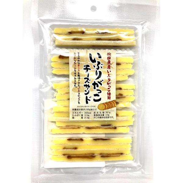 ●まろやかなチーズと乾燥させたいぶりがっこをおさかなシートではさみました。●内容量60g×1袋●原材料：乳等を主要原料とする食品（ナチュラルチーズ、植物油脂、食塩）（国内製造）、乾燥いぶりがっこ[大根（秋田県産）、漬原材料（砂糖、食塩、ビー...