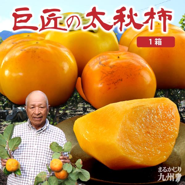 【発売日：2026年10月20日】＼柿づくりのベテラン！田主丸の巨匠が送る太秋柿を産地直送で／ジューシーな甘さと梨のようにシャリシャリとした新食感に虜になるファン続出！フルーツの里「田主丸」柿を栽培し続けるベテラン農家・行徳さんから産地直送...