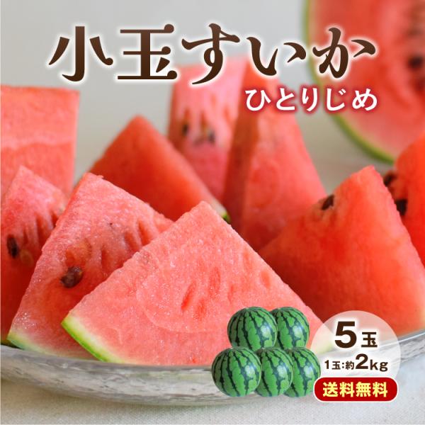 【発売日：2026年05月29日】＼ひとりじめしたくなる美味しさ！／『ひとりじめ』は、手頃なサイズながらも高い糖度が特徴です。果皮が薄く食べ応えも充分！ひとりじめして食べたくなる小玉すいかを一番美味しい旬の時期に収穫し産地直送でお届けします...