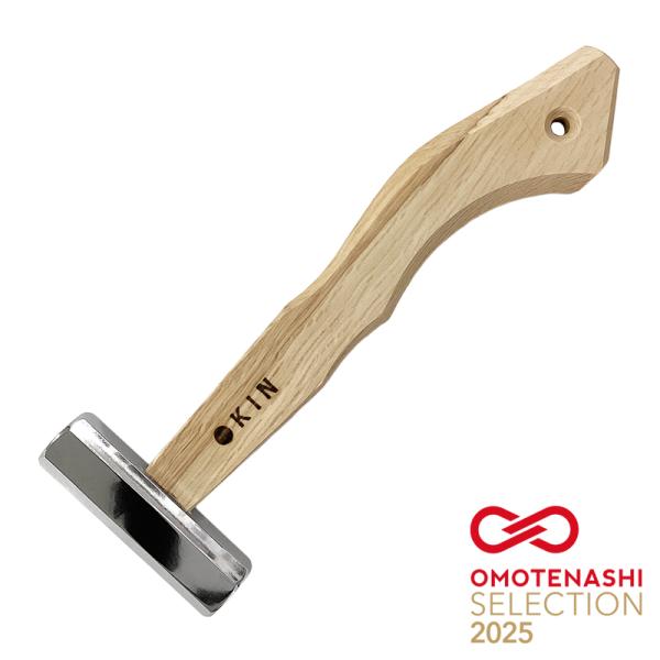 ＜販売数＞１本〜＜商品サイズ＞全長　：250ｍｍ頭径　：21×24ｍｍ頭長　：85ｍｍ柄　幅　：28〜48ｍｍ　　奥　：10〜27ｍｍ＜重量＞400〜410ｇ＜商品仕様＞頭 　：八角玄能（クロームメッキ）　柄　：樫・玄能柄　角蛇曲　250m...