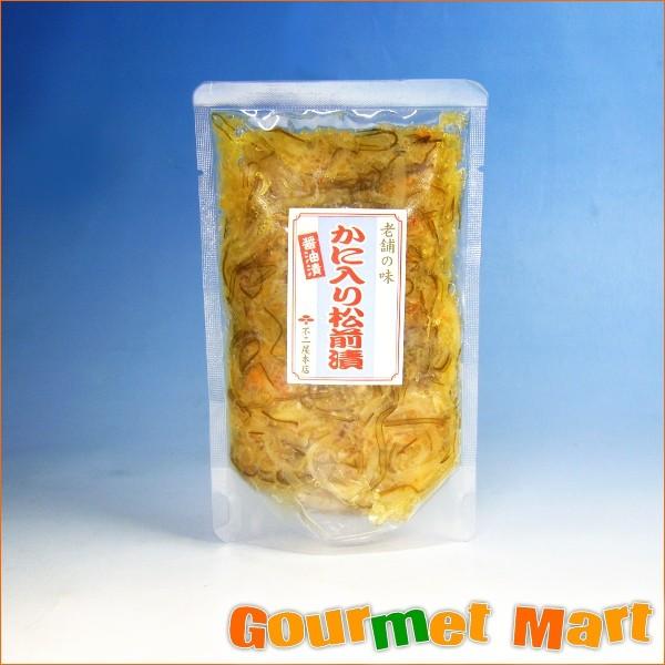 ご飯のおかず、お酒のつまみにぴったりの北海道名産の松前漬け。北海道のお土産にも大人気の逸品です。数の子のコリコリとした食感とイカ、昆布の素朴な味わいがお楽しみいただける松前漬に、ずわい蟹の蟹身をたっぷり加えた贅沢な松前漬。北海道産昆布といか...