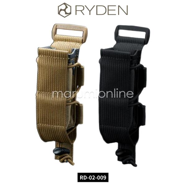 【細いギアの収納に最適。スリムな万能ポーチ】MoLLE System（モールシステム）を採用した、拡張性の高いデザイン。・高い耐久性を誇る、メイド・イン・ジャパンの高強力繊維「鎧布」RYDENのプラットフォーム、ポーチ、ホルダー類には世界最...