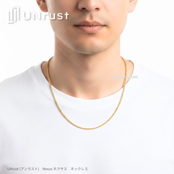 【Nexusシリーズ】フレンチロープ調の繊細な編み込みデザインが魅力の磁気ネックレス。主張しすぎない上品な存在感で、カジュアルからきれいめまで幅広いスタイルに自然と馴染み、さりげなく高級感を演出します。トップ部分には、150ミリテスラのネオ...