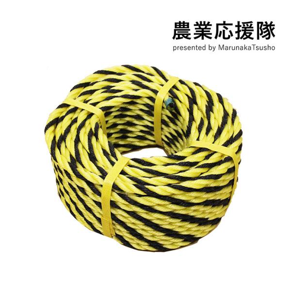 安全標識や注意喚起のための定番トラロープロープ,ひも,紐,トラロープ,虎ロープ,安全標識,注意喚起,立入禁止,工事現場,駐車場,アウトレット,問屋,卸売り,セット,まとめ買い,まとめ売り,お得,激安,特価