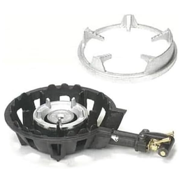 タチバナ製作所　TS-205S種火無し　五徳セット　LPガス サイズ：セット　　全長497mm 巾330mm 高さ120mm　　　　バーナー　全長425mm 巾220mm 高さ103mm　　　　五徳　　　直径320mm 高さ63mmガス消費...