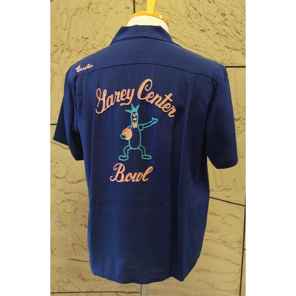 STYLE EYES / RAYON BOWLING SHIRT “GAREY OENTER BOWL” SE38836のご紹介です。「スタイルアイズ」はレーヨン素材のボウリングシャツやプリントのオープンシャツなど、アメリカ黄金期の'50s...