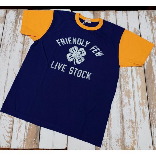 WHITES VILLE ホワイツビル / S/S 2-TONE T-SHIRT "FRIENDLY FEW"  WV79523のご紹介です。丁度いい生地感で肌触りも良いホワイツビルオリジナルの日本製ボディを使用。ディテールは袖切替仕様でフ...