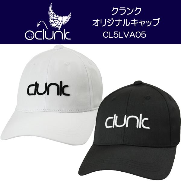 【在庫限りの特価品】CLUNK ゴルフ キャップ GOLF 男女兼用 ユニセックス クランク ロゴ 入り 帽子●素材：綿100％●カラー:ホワイト、ブラック●サイズ：フリーサイズ【注意】お客様のパソコンモニター設定等により実物と色合いや質感...