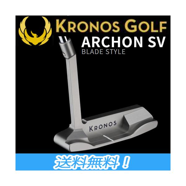 『クロノス ARCHON SV パター 日本正規品』●すっきりと構えやすいデザインとロングネックによる高重心を持つアーコンは、ボールの超ソフト化に対応し、ソリッドな打感を得られる。●高品質ステンレススチールヘッドを新しく採用。●限りなくフェ...