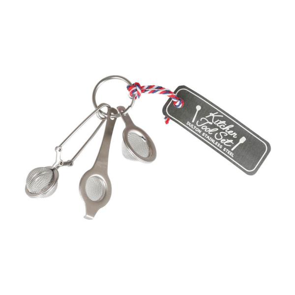 あの大人気のミニキッチンツールセットから、満を持して仲間が登場です。大切な家族や仲間と、種類別にキーチェーンとして使うのをオススメします。キッチンツールやコーヒーに抹茶、カトラリーなど4種類の中からお好きなタイプをお選びください。あなたの個...