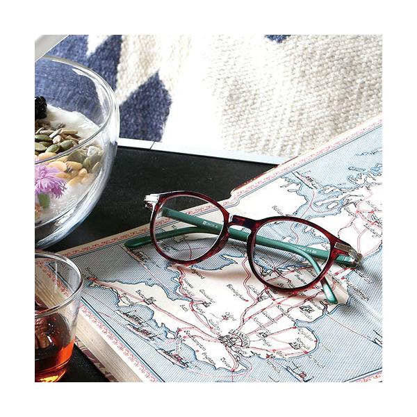 レトロな雰囲気と、抜群のカラーリングが魅力のボスリントンタイプ。リムとテンプルを繋ぐ金具も良いポイント。リムは合わせやすい太さなので、ボスリントンタイプに初挑戦の方でも取り入れ易いはず。昼下がりにロッキンチェアに腰掛けて読書をする、そんなシ...