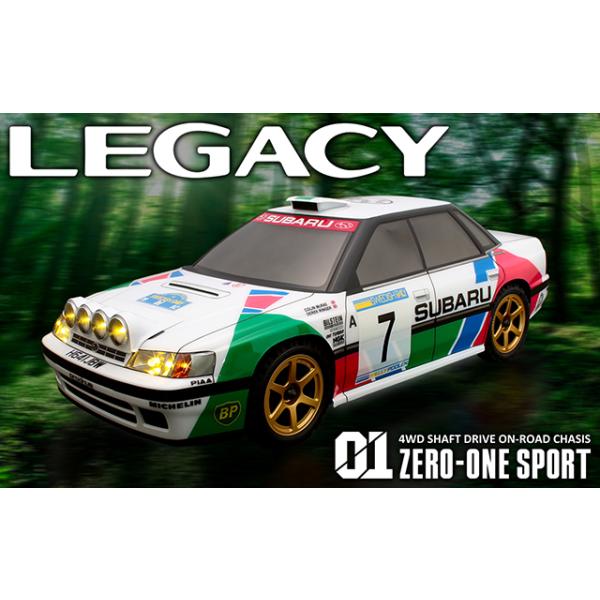ABC HOBBY 1/10RC用 スバル レガシィ RS ワークス 未塗装 透明 ABC HOBBY 1/10RC用 スバル レガシィ RS ワークス 未塗装 透明