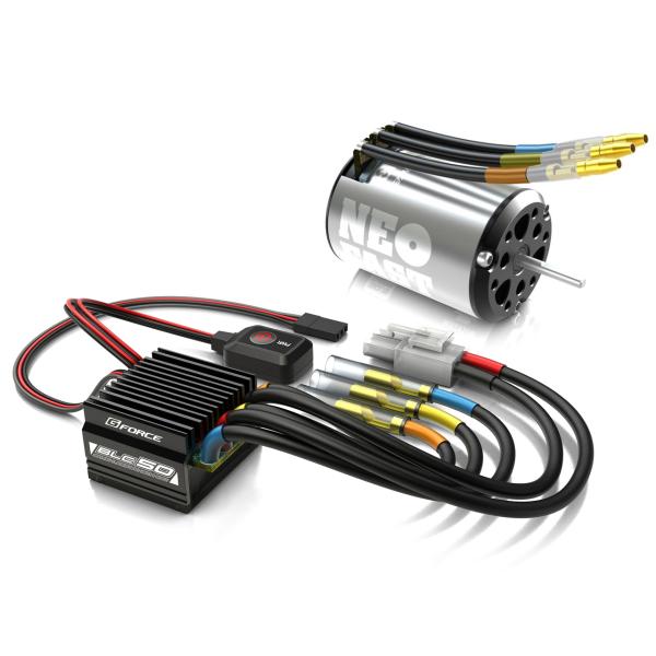 ■メーカー名：Gフォース■初めてのブラシレスに最適。タミヤコネクタ＆ギボシコネクタ仕様。ブラックケーブルを採用。車載時のルックスを大きく引き締めます。大出力サーボにも余裕で対応。BEC出力は余裕の3A。出荷時設定でバック機能ON！