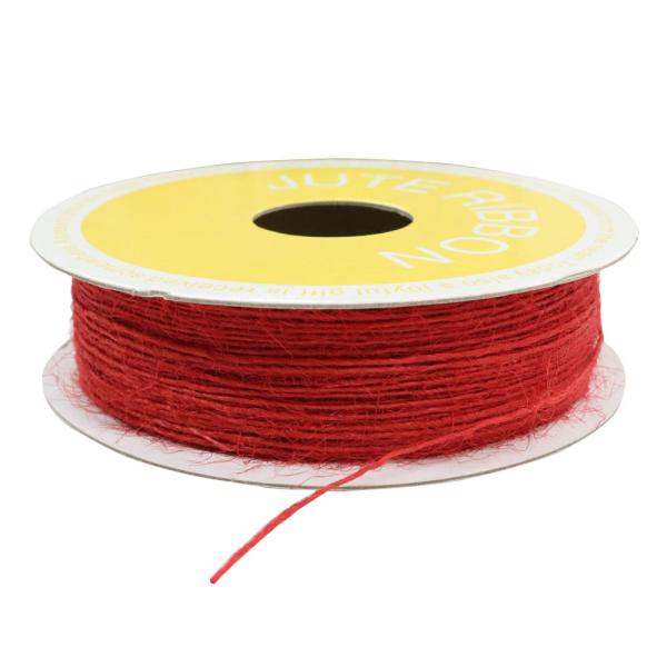 細い麻ひもなので、ナチュラル感や繊細な雰囲気を演出することができます。発色がきれいなので、単品使いはもちろん、他との色と組み合わせて使ってもオシャレに仕上がります。※製造上、途中でつないでいる場合がございますので予めご了承ください