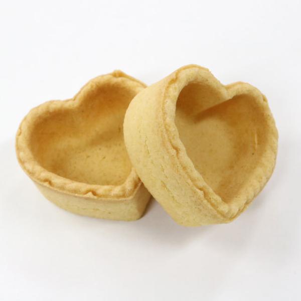 【商品説明】ガナッシュを詰めるだけで、あっという間にバレンタインスイーツが完成！トップをナッツやドライフルーツで飾ると、リッチに仕上がりますよ♪バレンタイン限定のハート型タルトカップです。とっても可愛い＆サクサク美味しい人気者です！小ぶりで...