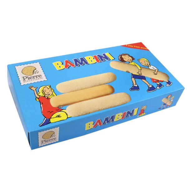 卵の風味豊かなフィンガービスケットです。おやつや、つけあわせ、製菓材料にご利用ください。■特徴・備考まれにビスケット表面に黒色化した部分がみられることがございますが、これはビスケット表面の糖質が焼きあげられる際にカラメル化したものです。品質...