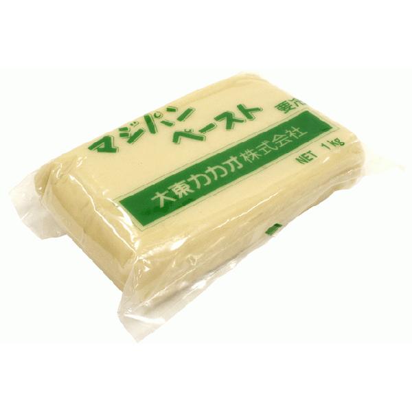 マジパン細工に適したペースト。アーモンド１： 砂糖２の割合です。