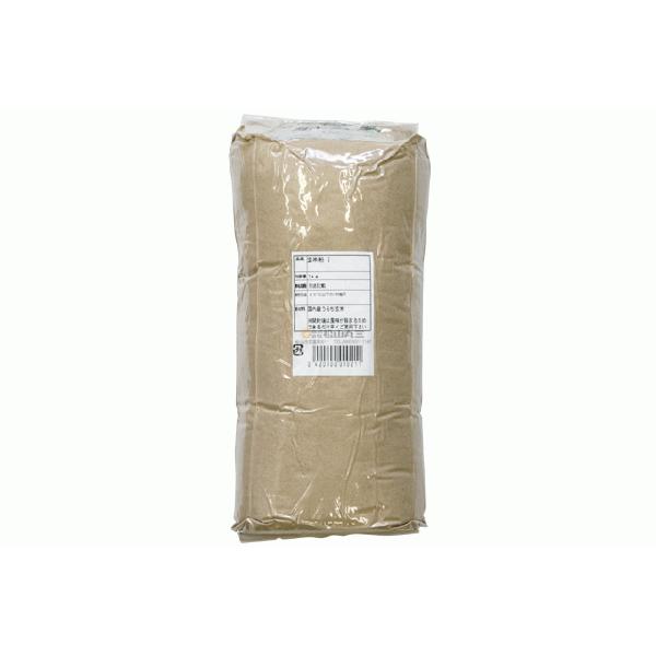 国内産うるち米の玄米粉です。パンやお菓子の一部を玄米粉に置き換えると、玄米の旨味と香ばしさのある焼き上がりになります。