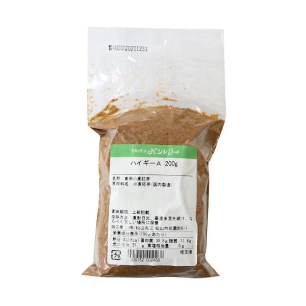 栄養豊富な小麦の胚芽部分を焙煎した粉です。強力粉の10〜20％加えると、香ばしい胚芽パンが焼成できます。胚芽の持つ酵素がイーストの働きを阻害しないようローストしています。■賞味期限の目安：ご注文時、残り3ヵ月以上3ヵ月以内の場合には商品名に...