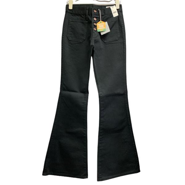 ビッグジョンMH402B-61Aベルボトム　ボタンフライブラックツイルコットン100%日本製ブラックツイルのベルボトムが店舗限定にて少量入荷しました。在庫無くなり次第終了となります。70年代に大ヒットしたビッグジョンのベルボトムの中でも一番...