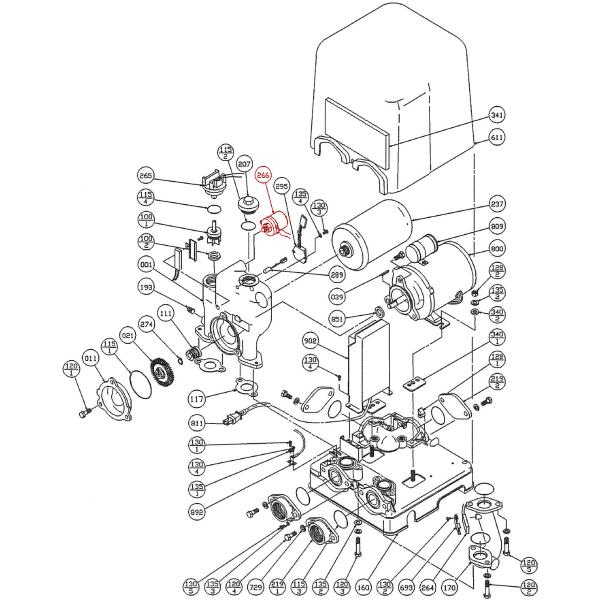【発売日：2023年05月29日】■25HPA6.25S用メンテナンス部品ポンプ仕様：HPAシリーズ、25口径（ｍｍ）、60hz、出力0.25kW、単相・部品番号266・代金引換ではご注文になれません。・納期都合などにより、メーカー直送にて...