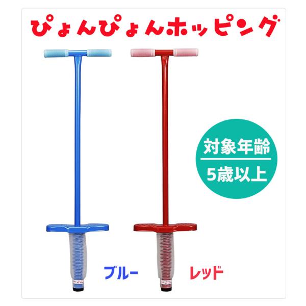 公園やお外で遊ぶのにピッタリのホッピングです。バネ部分はカバー付きで安全です。■制限体重:35ｋｇ■対象年齢5歳以上