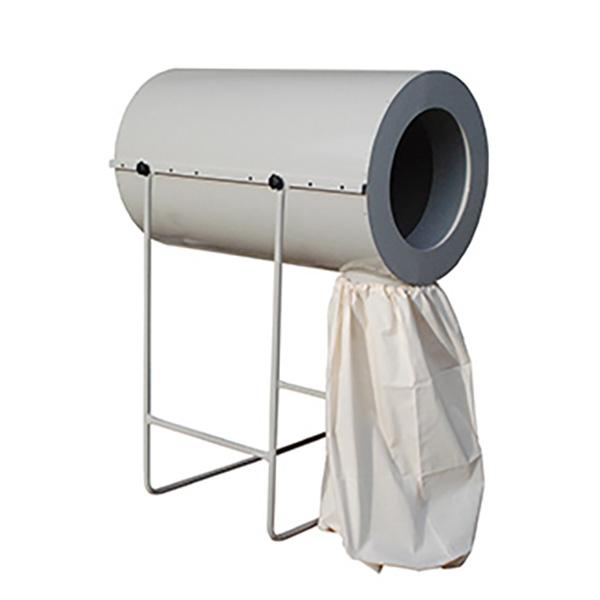 特徴 / ダストホースにつなぐだけでOK。乾燥機の排風ダクトから出るゴミや埃をシャットアウトします。全長(mm) / 1240全幅(mm) / 770入口径(mm) / 692集じん口(mm) / 280φ集塵袋 / 約190L重量(kg)...