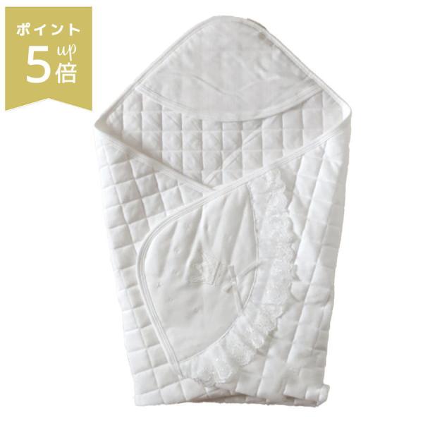 上品なレースとクラインモチーフがおしゃれなおくるみです。おくるみとして使用する時に赤ちゃんの体形に合わせやすいように作られています。生地の縁取りはソフトでやわらかな生地を使用しています。赤ちゃんをやさしく包んでくれるふっくら柔らかアフガン。...